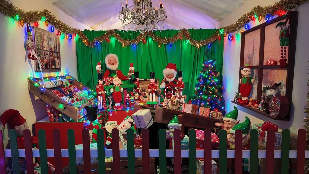 Santa's Woodland Walk Display - Keydell Nurseries